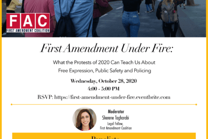 First Amendment Under Fire - San José Spotlight