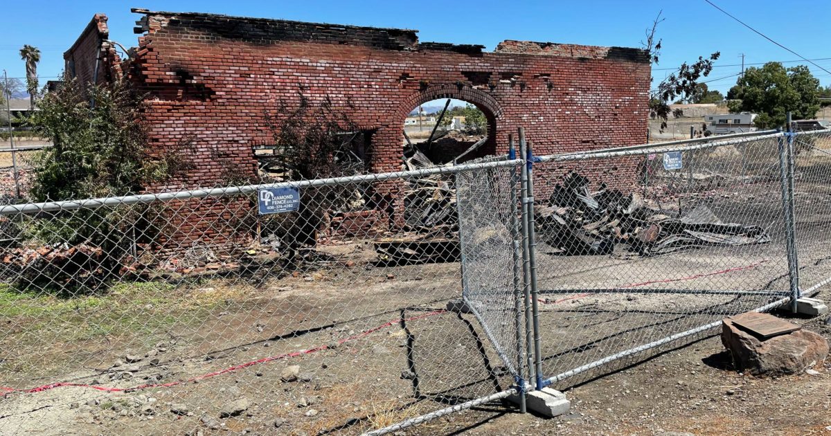 San Jose loses historic building in Alviso - San José Spotlight