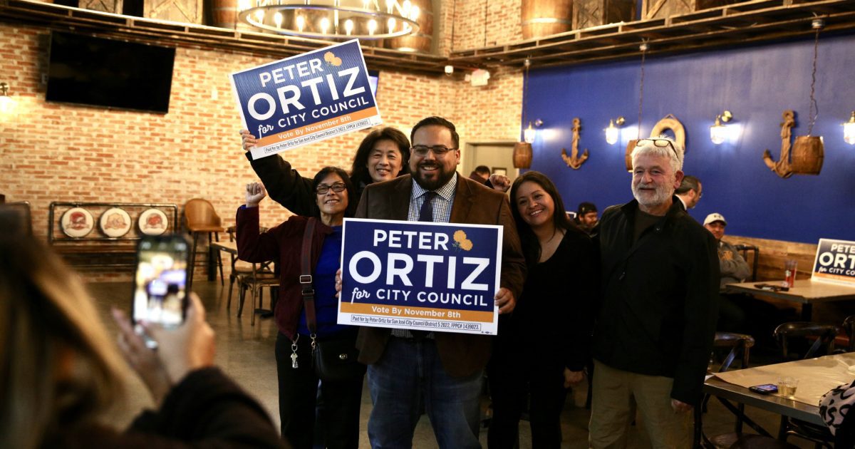 Early results show Peter Ortiz leading in San Jose District 5 race - San José Spotlight